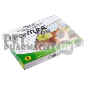 Frontline Plus for Cats (Fipronil/S-Methoprene) - 9.8%/11.8% (0.5mL x 6 ...