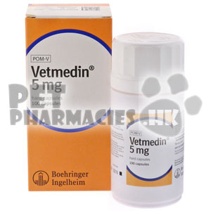 Vetmedin (Pimobendan) - 5mg (100 Capsules) - Pet Pharmacies (Hong Kong)PetPharmacies.HK | 香港網上寵物 ...